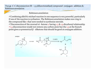 Retrosynthesis or the discconection approach | PPTX
