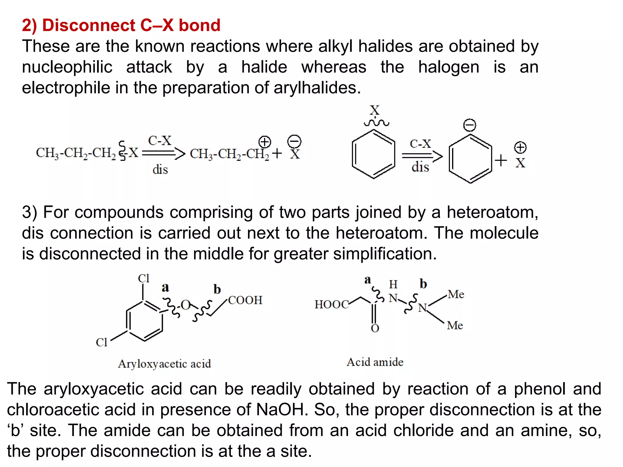 Retrosynthetic analysis in organic synthesis | PPTX