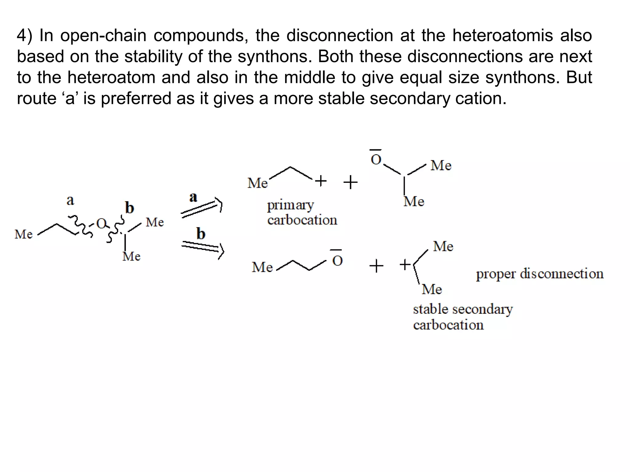 Retrosynthetic analysis in organic synthesis | PPTX