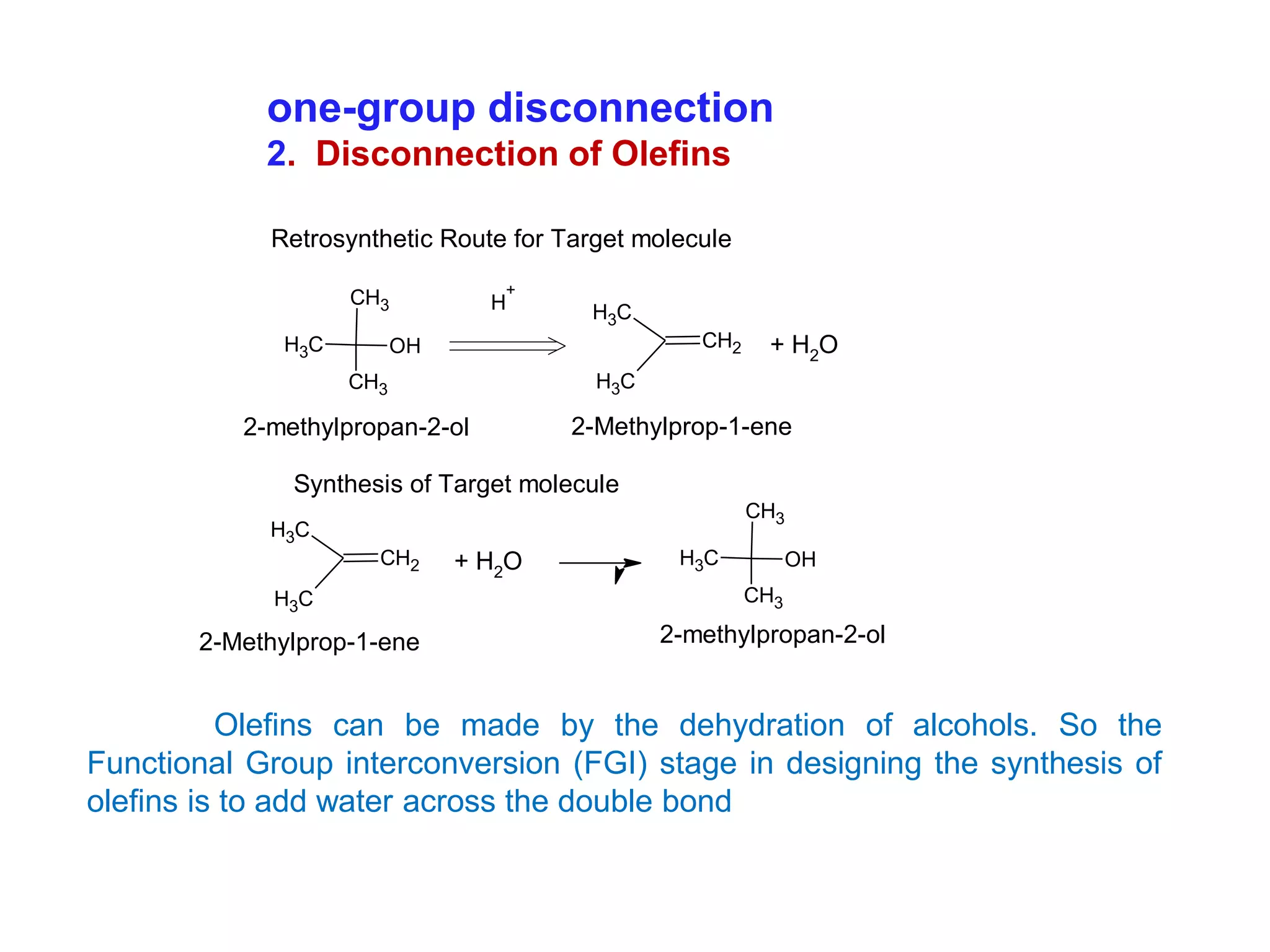 Retrosynthetic analysis in organic synthesis | PPTX