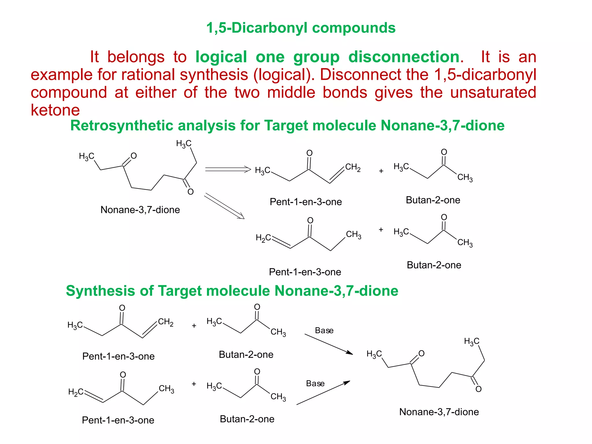 Retrosynthetic analysis in organic synthesis | PPTX