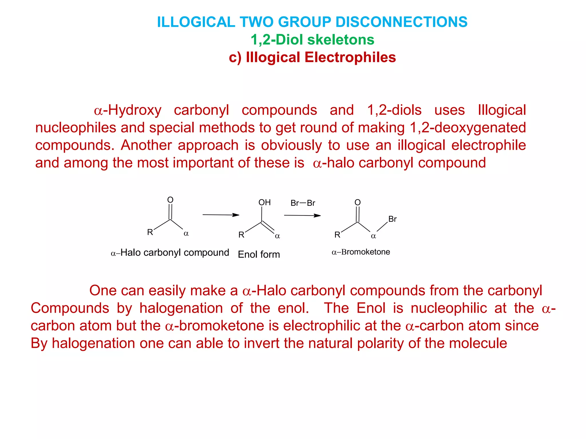 Retrosynthetic analysis in organic synthesis | PPTX