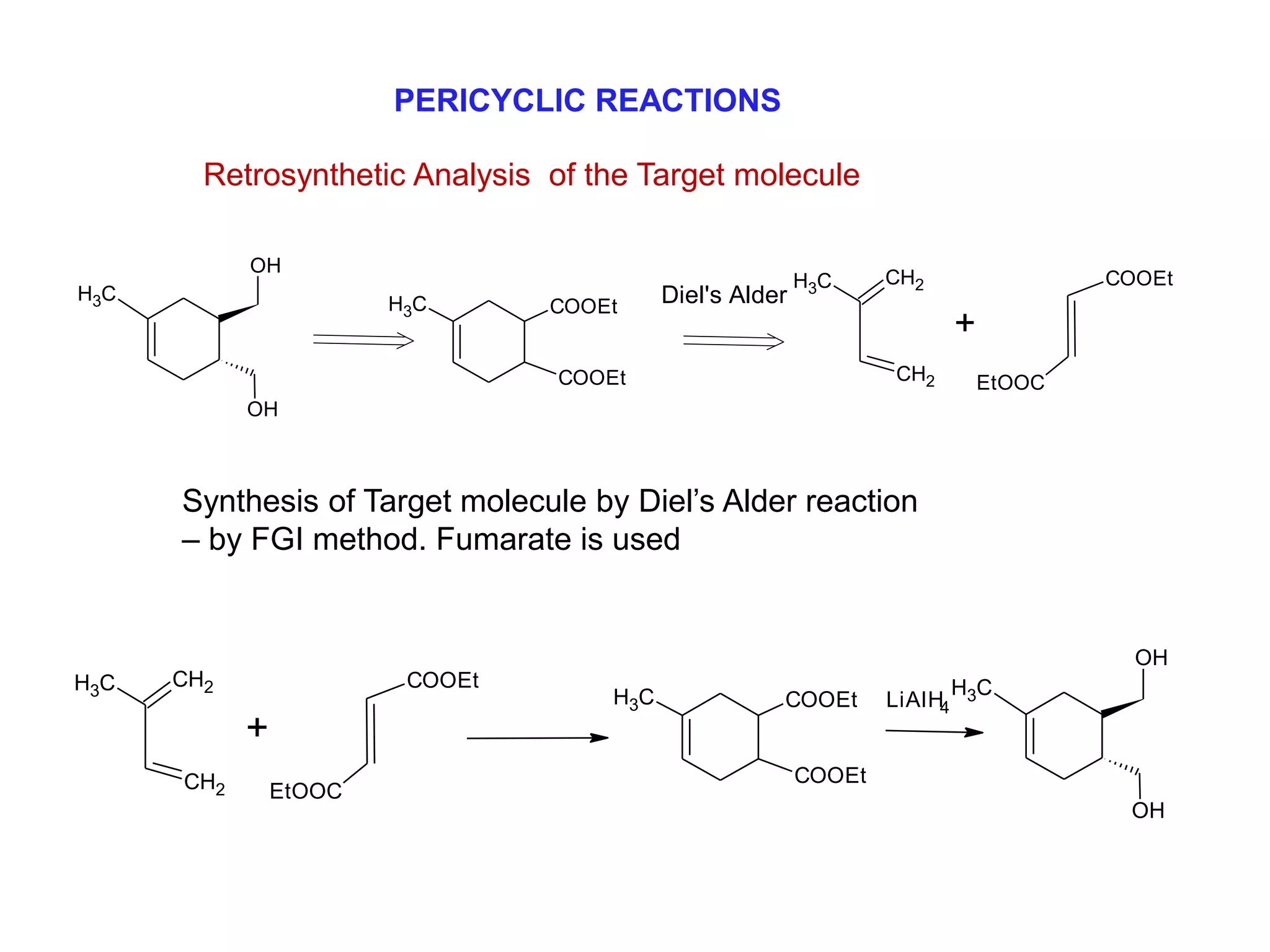 Retrosynthetic analysis in organic synthesis | PPTX
