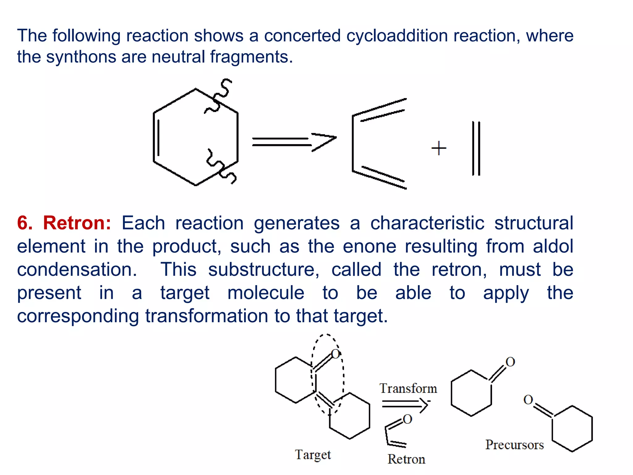 Retrosynthetic analysis in organic synthesis | PPTX