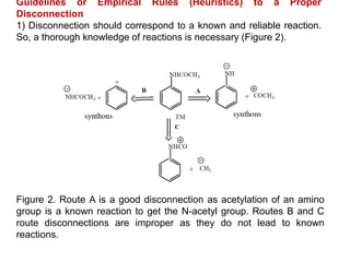 Retrosynthetic analysis in organic synthesis | PPTX
