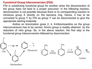 Retrosynthetic analysis in organic synthesis | PPTX
