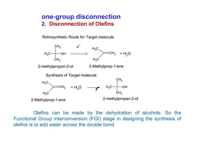 Retrosynthetic analysis in organic synthesis | PPTX | Chemistry | Science