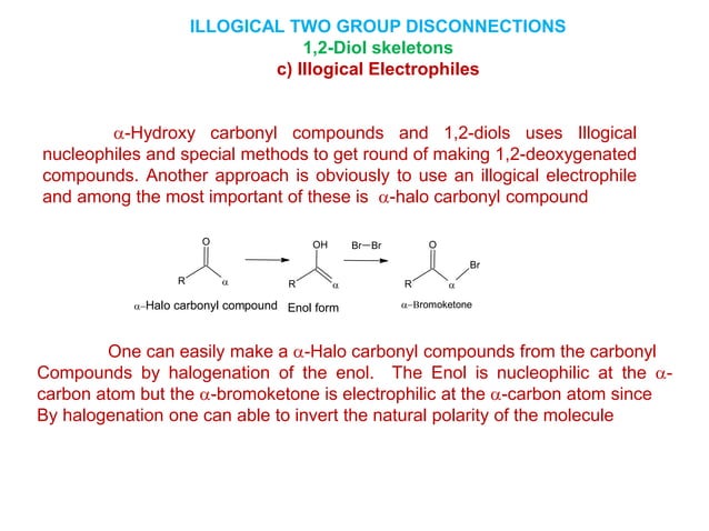 Retrosynthetic analysis in organic synthesis | PPTX | Chemistry | Science