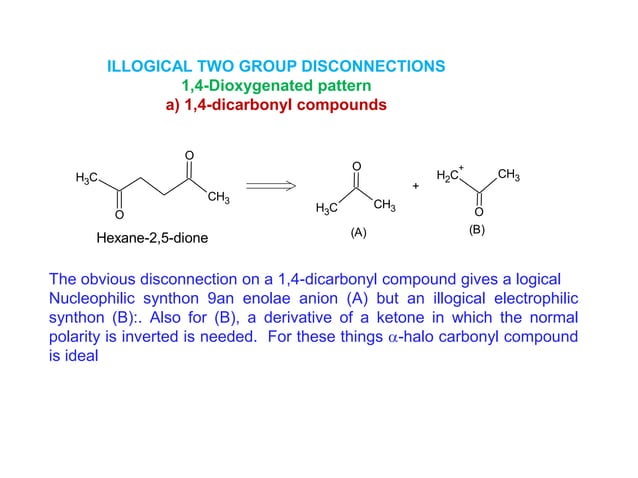 Retrosynthetic analysis in organic synthesis | PPTX | Chemistry | Science