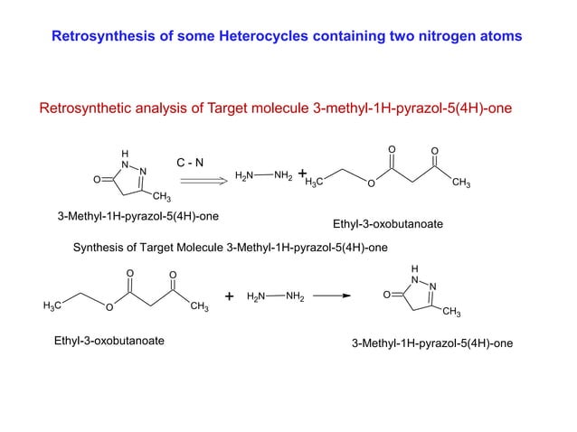 Retrosynthetic analysis in organic synthesis | PPTX | Chemistry | Science