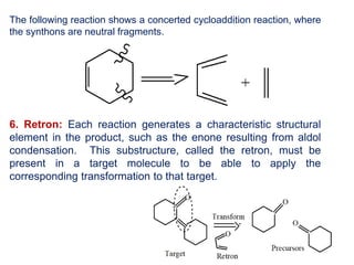 Retrosynthetic analysis in organic synthesis | PPTX | Chemistry | Science