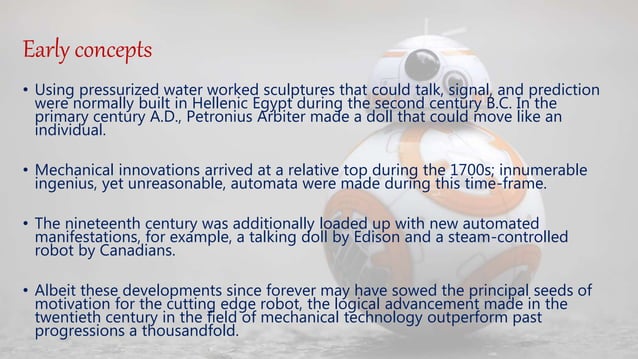 Retro Technology: Robots | PPTX | Robotics | Technology & Computing