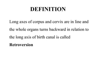 retroversion.pptxfor bsc nursing students | PPTX
