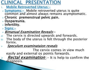Retroverted Uterus Pelvic Exam