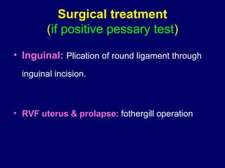 Retroverted retroflexed uterus &uterine inversion | PPT