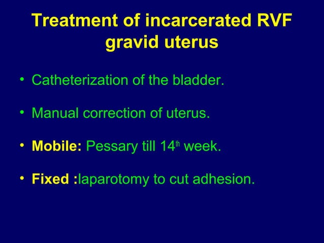 Retroverted retroflexed uterus &uterine inversion | PPT | Pregnancy ...