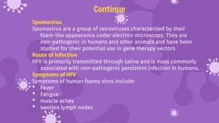 Retroviral Infection.pptx tyes And details | PPTX