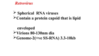 retrovirus construction as a good vector | PPT