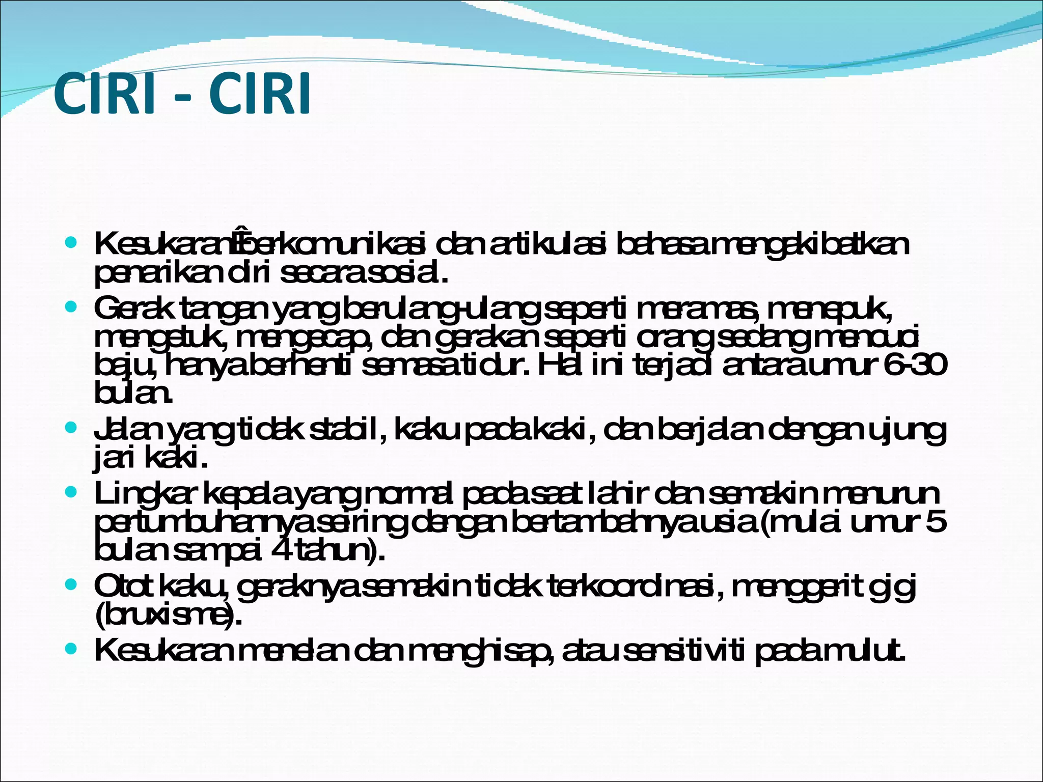 Rett Disorder Syndrome | PPT