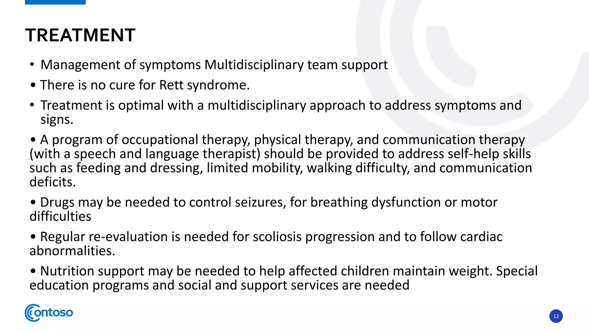 Rett’s syndrome | PPTX
