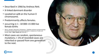 Rett’s syndrome | PPT