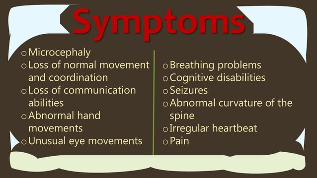 Rett syndrome | PPSX | Brain and Nervous System Disorders | Diseases and Conditions