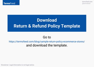 What are Return & Refund Policies | PDF