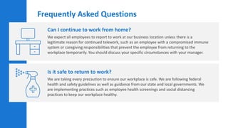 Return to-work guide for employees | PPT