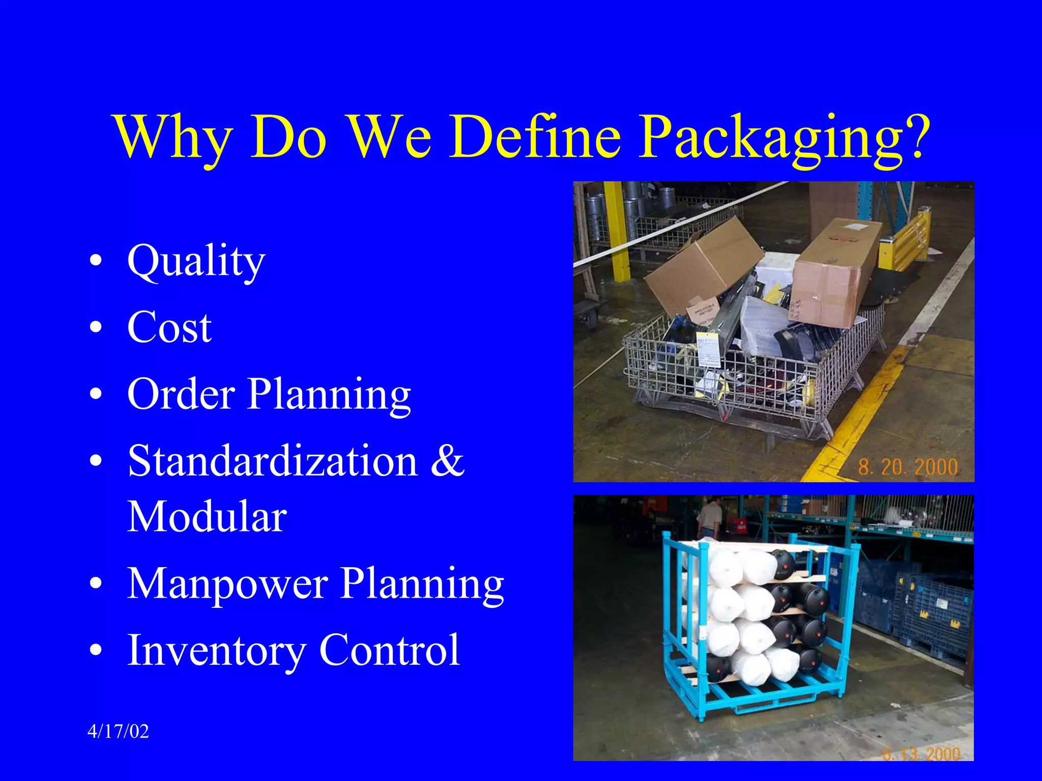 Returnable Packaging | PDF