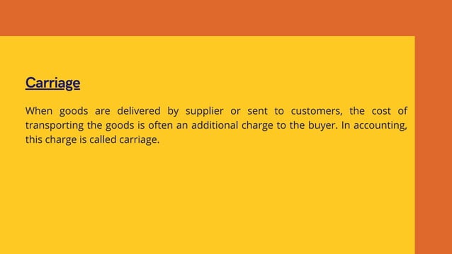 Return/ Carriage (Inwards and Outwards) | PDF | Business | Business and ...