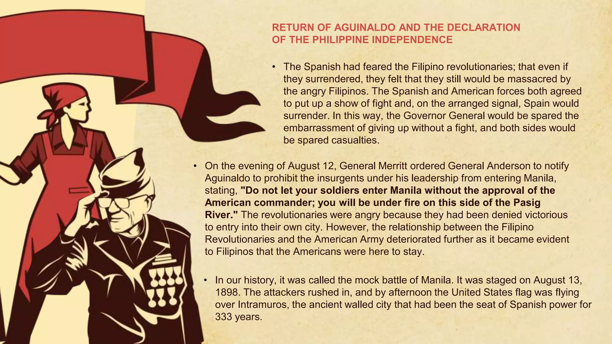 Return of Aguinaldo and the Declaration of the Philippine Independence.pptx