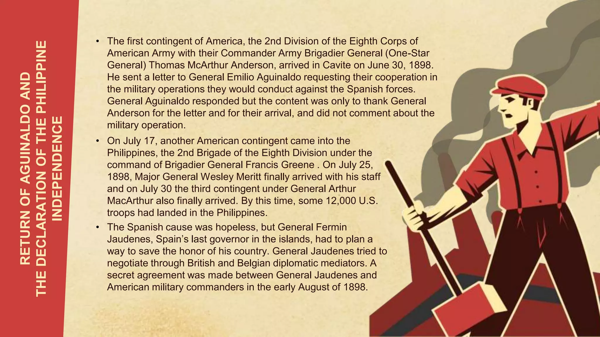 Return of Aguinaldo and the Declaration of the Philippine Independence.pptx