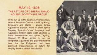 Return of Aguinaldo and the Declaration of the Philippine Independence.pptx