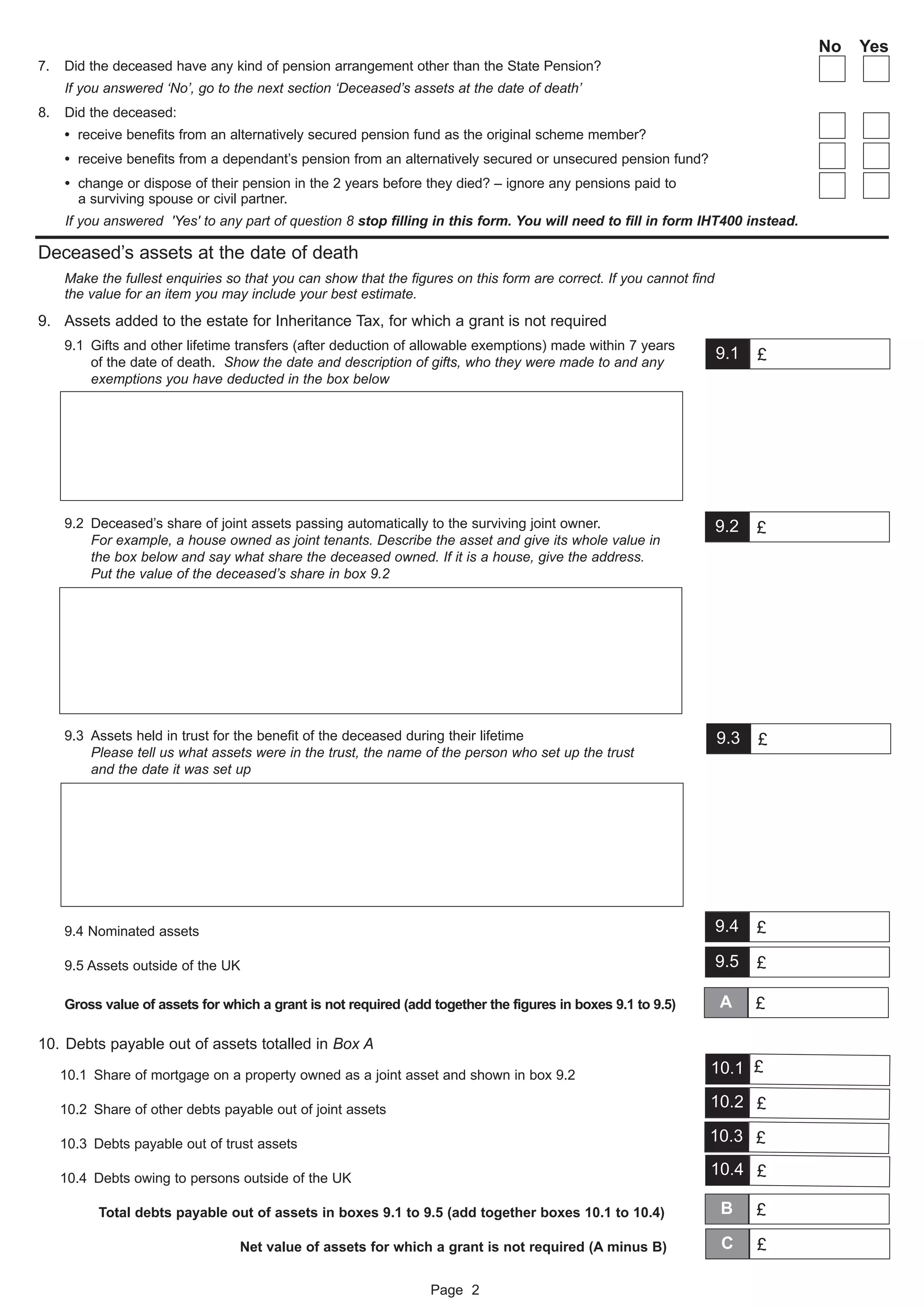 Return of estate information by Keyconsulting UK | PDF