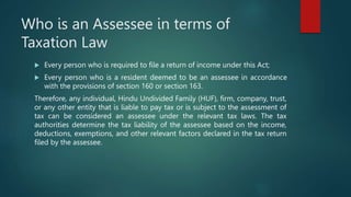 Return of Income and Assesment.pptx
