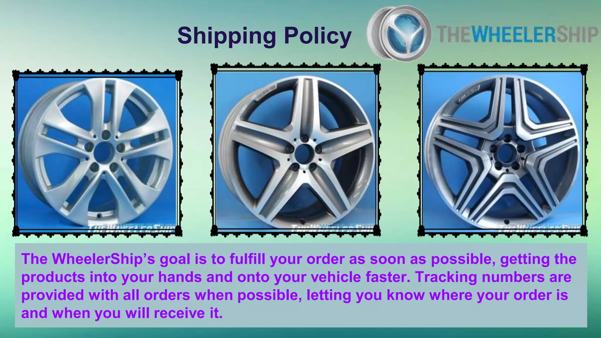 Return Policy - Wheelership | PPTX