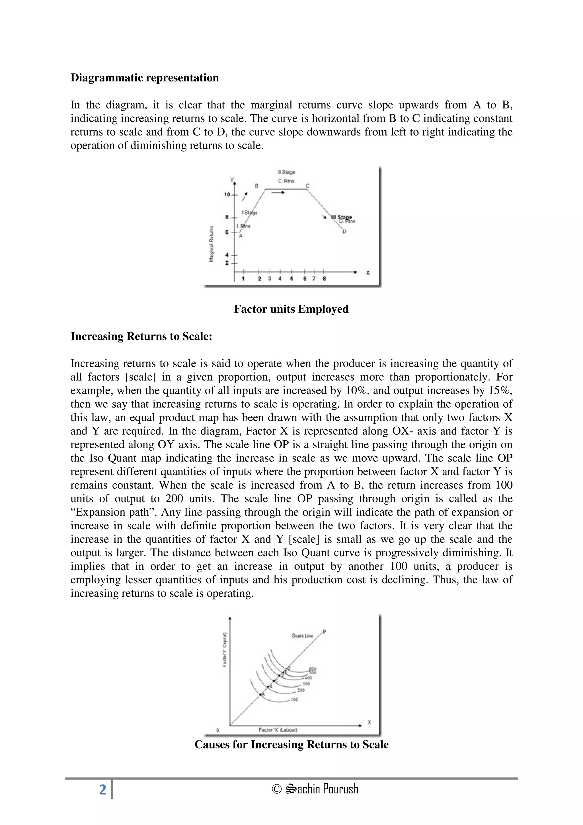 Returns to scale | PDF