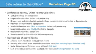 Return to Office Plan Template by MotherG | PPTX