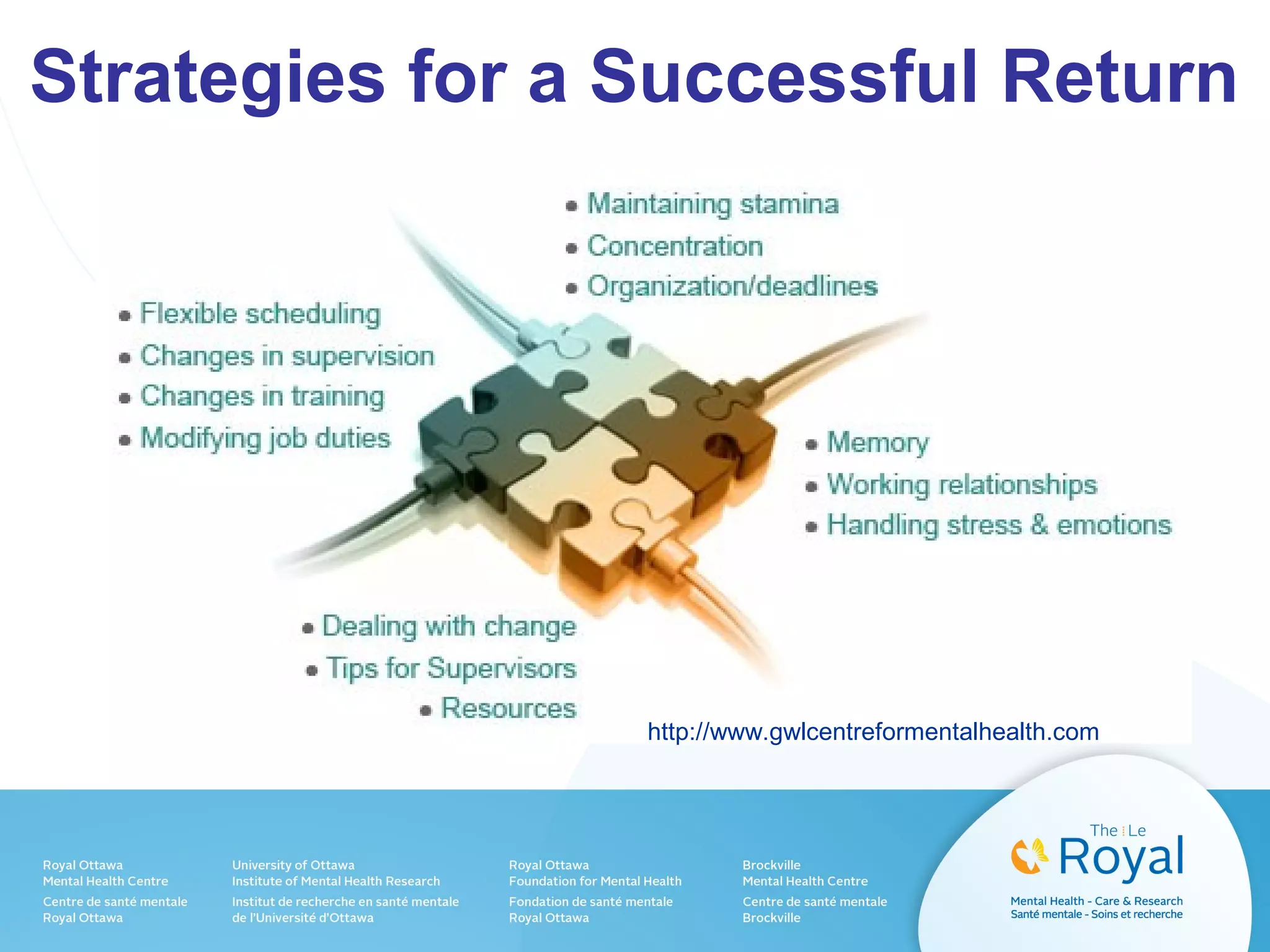 Returning to Work | PPT