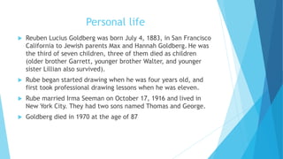 Reuben goldberg isaac | PPT