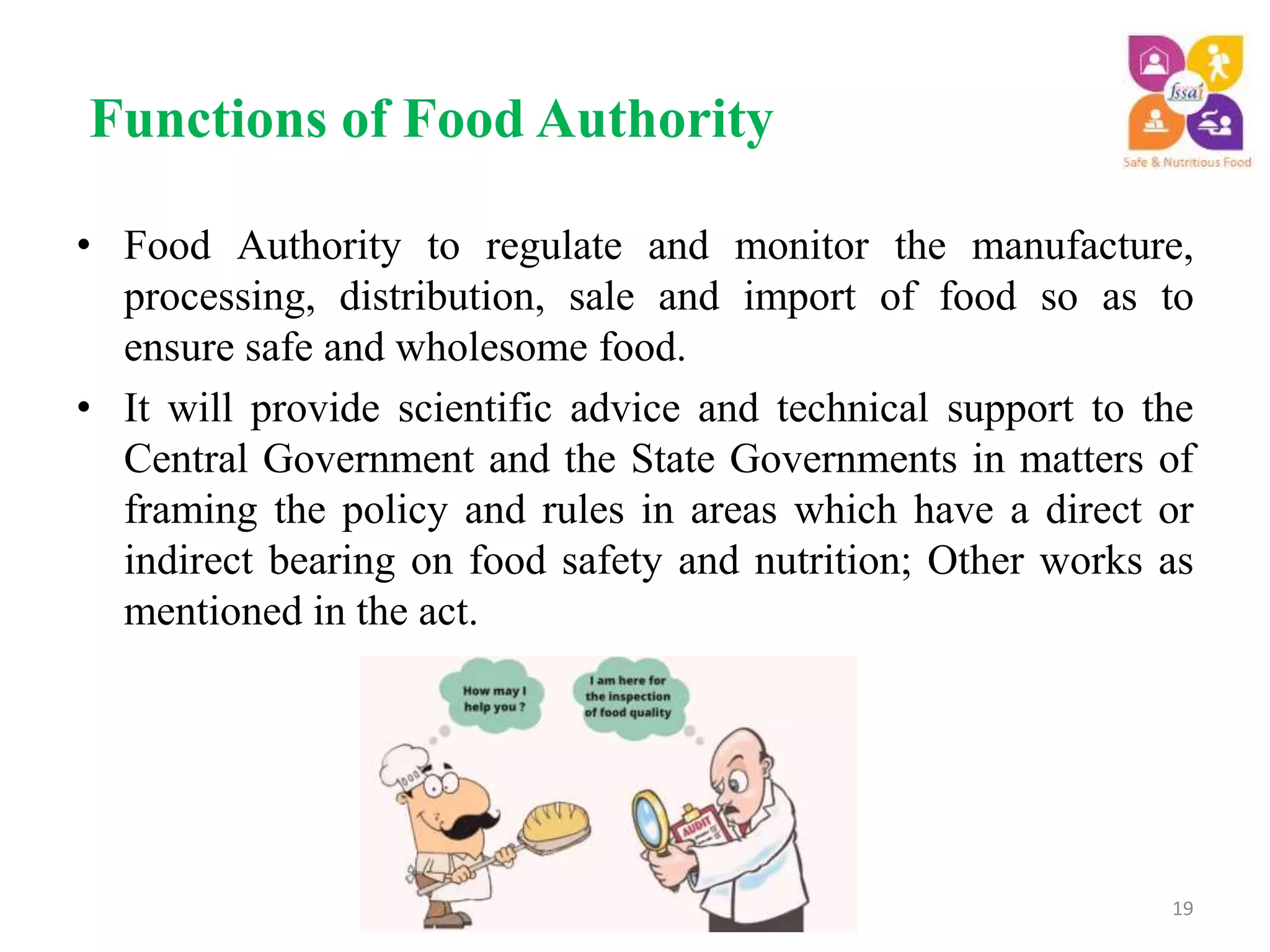 FOOD AND NUTRACEUTICALS REGULATION IN INDIA | PPTX