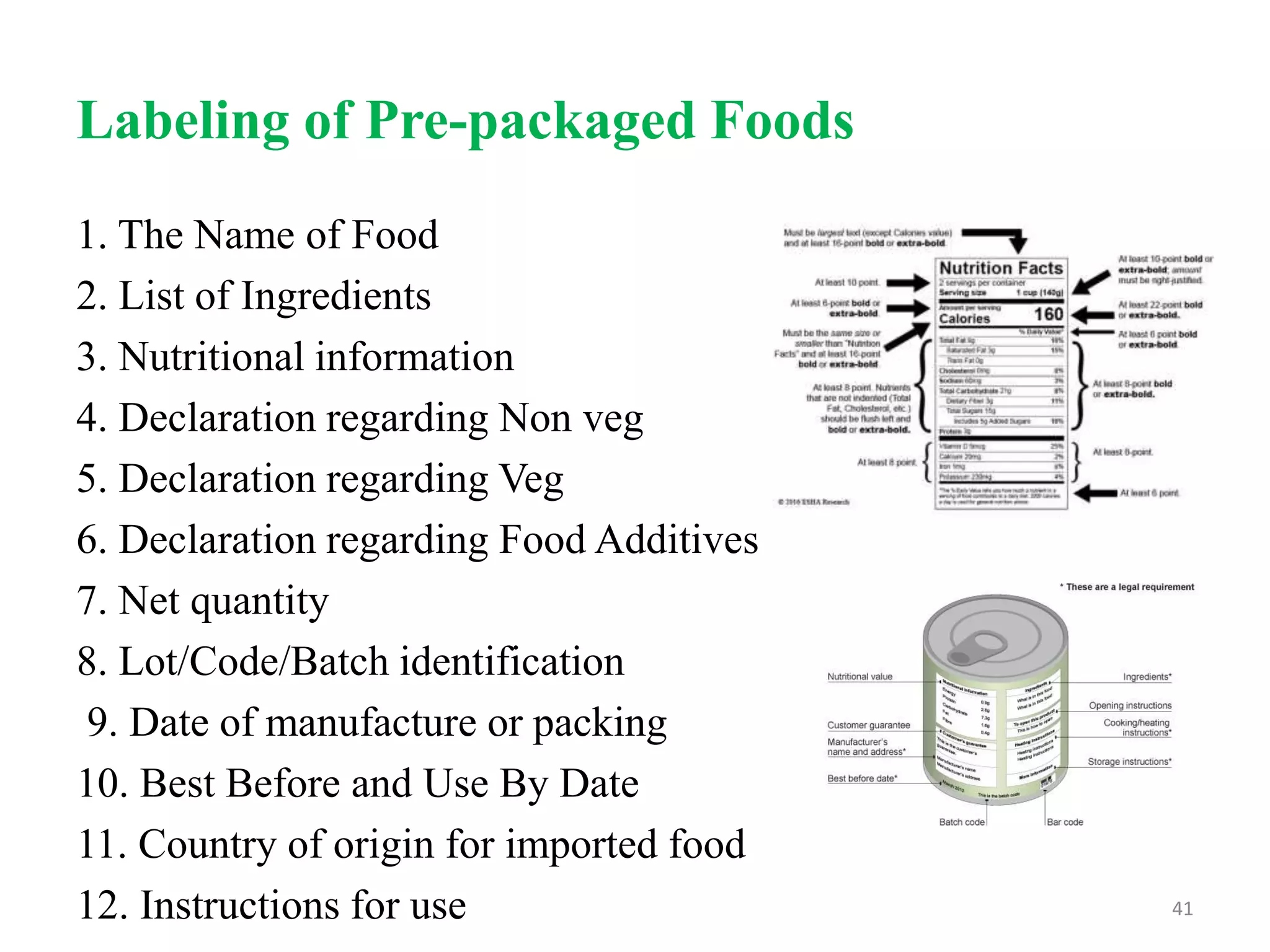 FOOD AND NUTRACEUTICALS REGULATION IN INDIA | PPTX