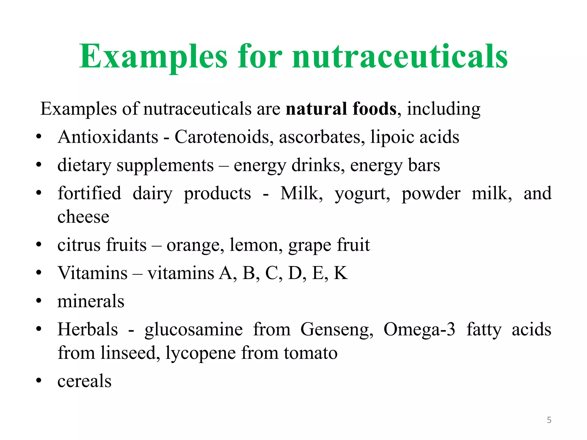 FOOD AND NUTRACEUTICALS REGULATION IN INDIA | PPTX