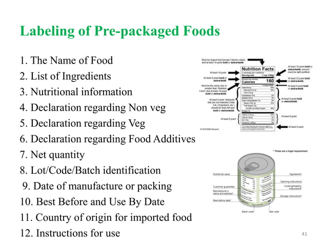 FOOD AND NUTRACEUTICALS REGULATION IN INDIA | PPTX | Nutrition ...