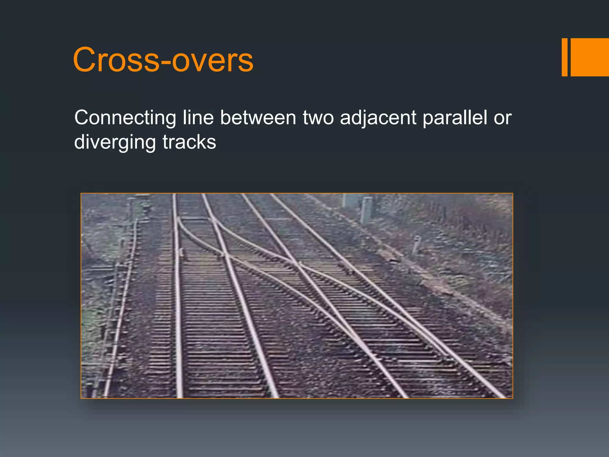 Railway Engineering: Points and crossings | PPT