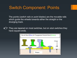 Railway Engineering: Points and crossings | PPT