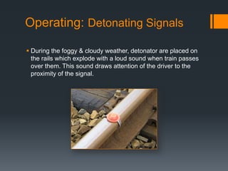 Railway Engineering: signaling, interlocking, train control system | PPT