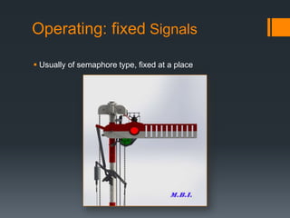 Railway Engineering: signaling, interlocking, train control system | PPT