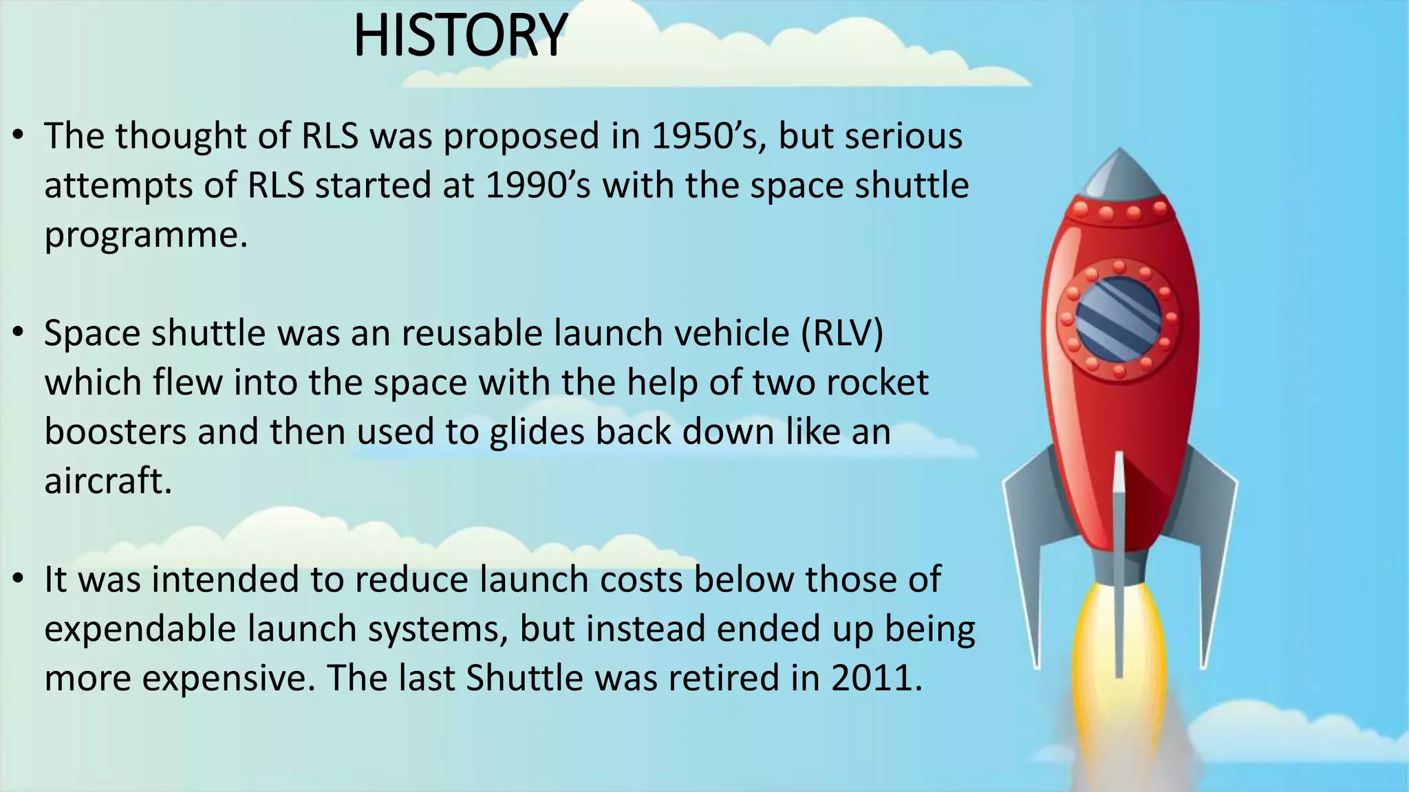 Reusable launch system | PPTX