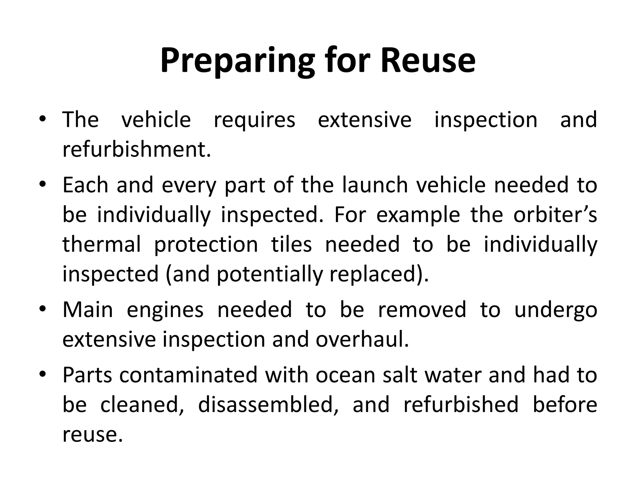 Reusable launch vehicle | PPTX